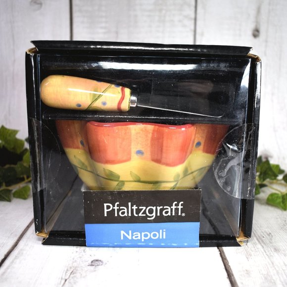 Pfaltzgraff | Dining | Nib Pfaltzgraff Napoli Dip Mix Set Bowl With ...